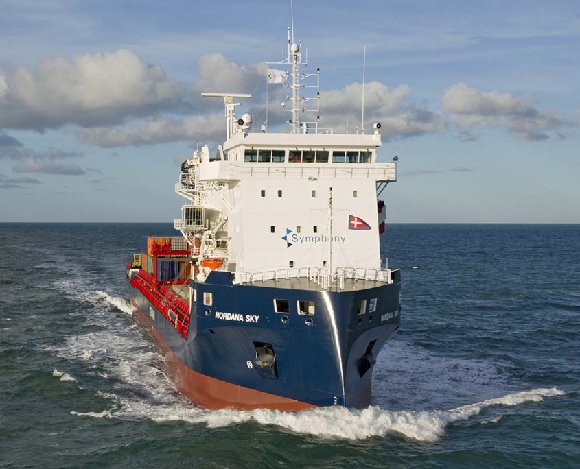 First Ecobox ‘Nordana Sky’ in full operation - Shipyard Ferus Smit