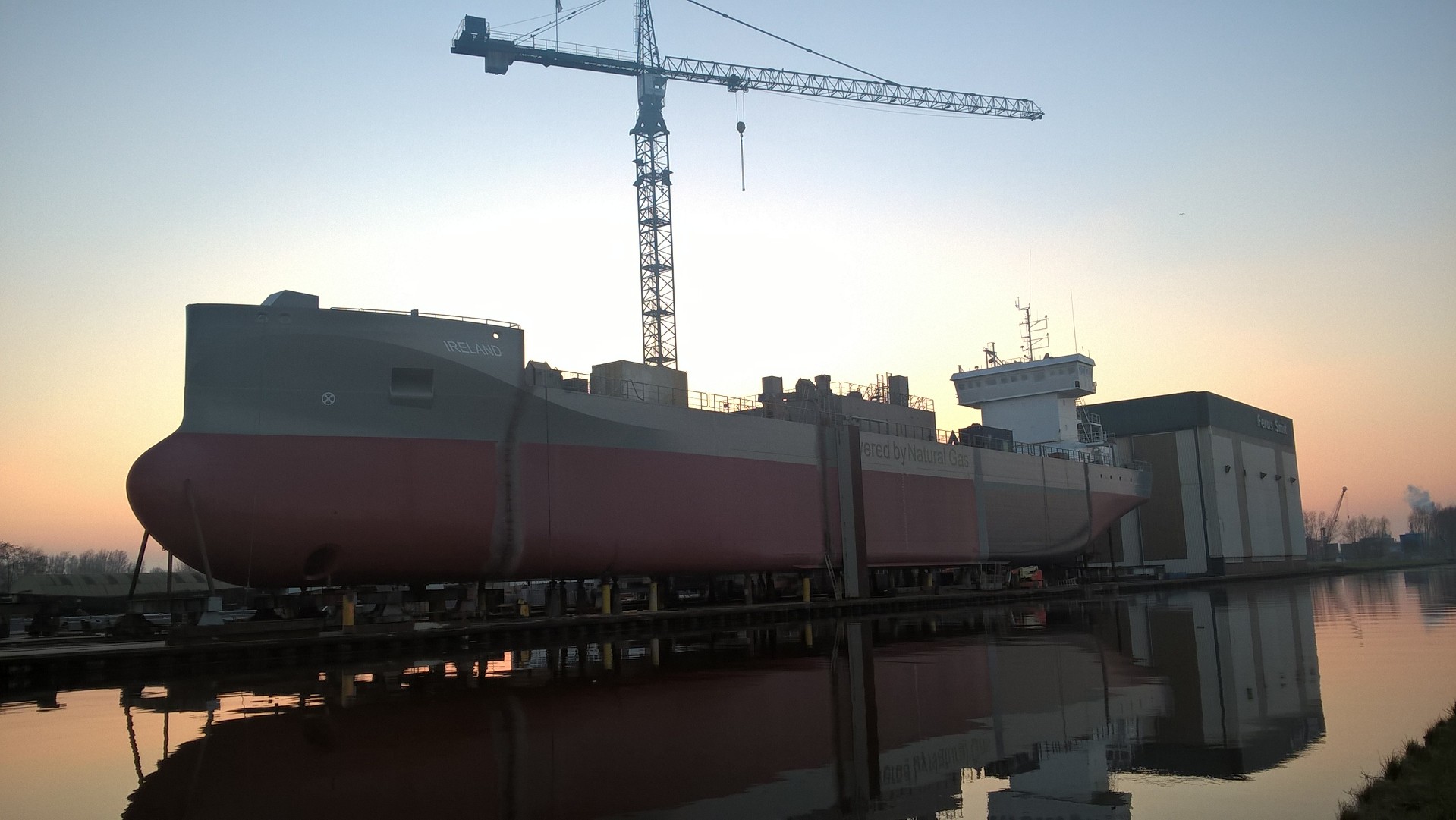 Launching of Nb. 435 ‘Ireland’ - Shipyard Ferus Smit