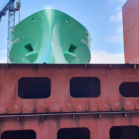 Launching Nb. 450 ‘Arklow Wood’ (NOT open for the public!) - Shipyard ...